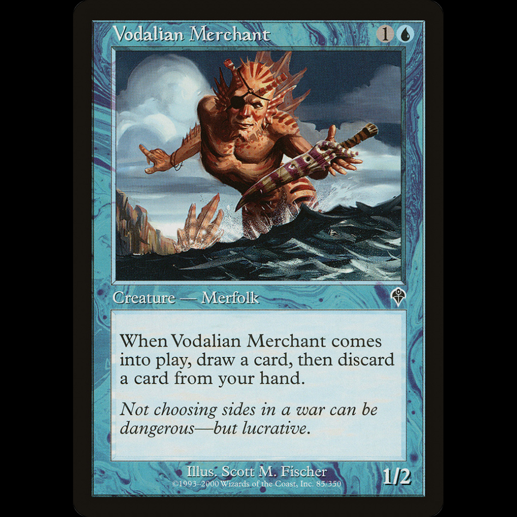 MTG Vodalian Merchant Invasion inv#85 - Madtoyz