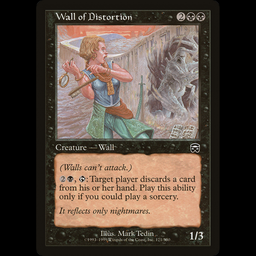 MTG Muro de distorsión (Wall of Distortion) Mercadian Masques mmq#171 ...