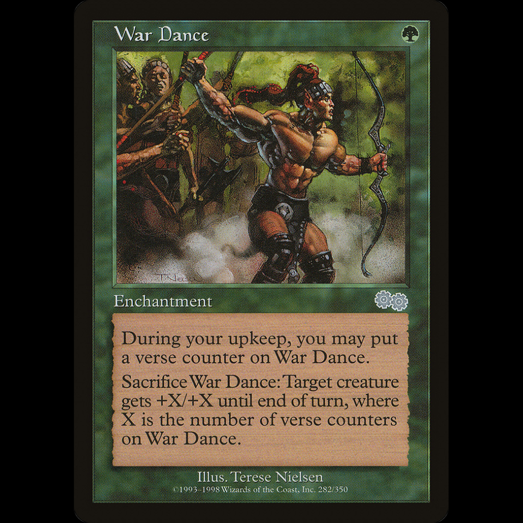 MTG Danza de la guerra (War Dance) Urza's Saga usg#282 - Madtoyz