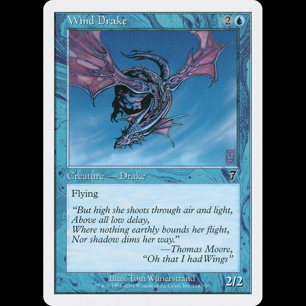 MTG Wind Drake Seventh Edition 7ed#114 - Madtoyz
