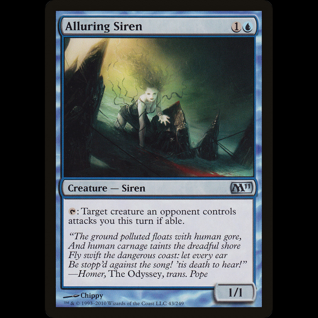 MTG Alluring Siren Magic 2011 m11#43 - Madtoyz