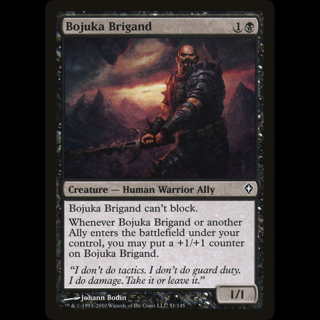 MTG Bojuka Brigand Worldwake wwk#51 - Madtoyz