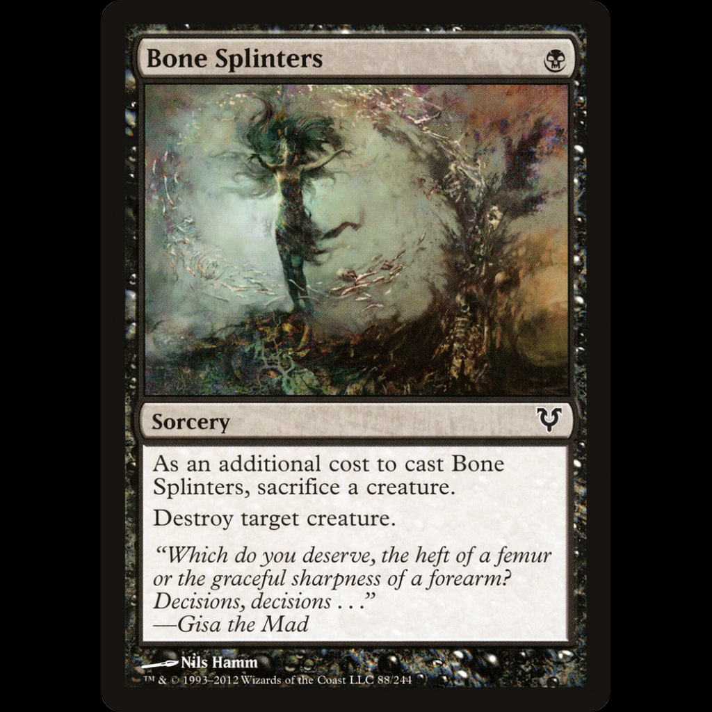 MTG Astillas óseas (Bone Splinters) Avacyn Restored avr#88 - Madtoyz