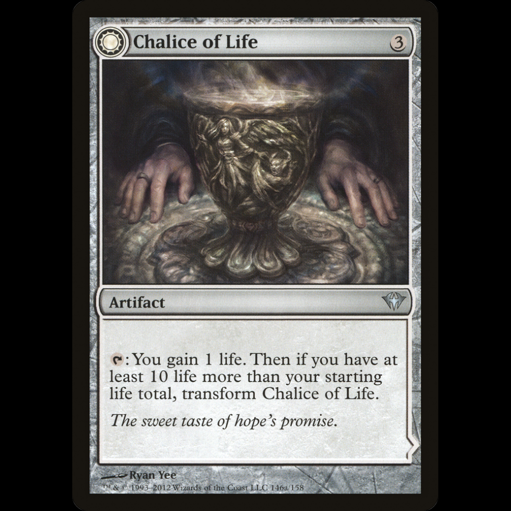 MTG Chalice of Life // Chalice of Death Dark Ascension dka#146 - Madtoyz