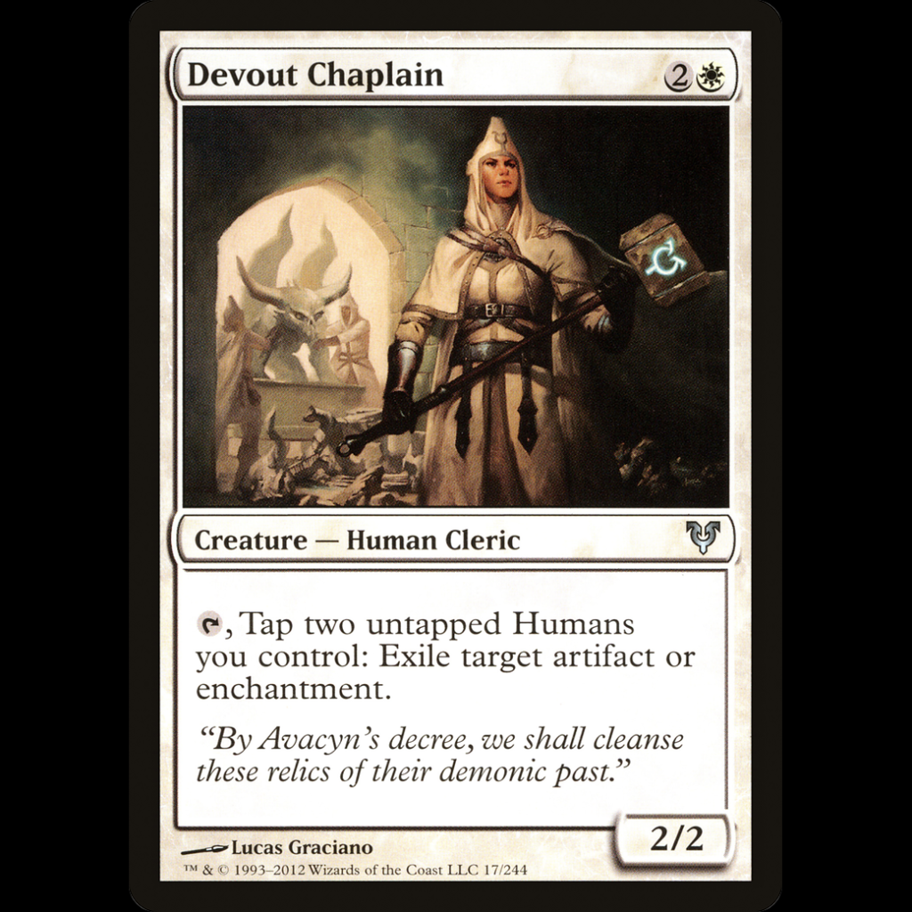 MTG Capellana devota (Devout Chaplain) Avacyn Restored - Madtoyz