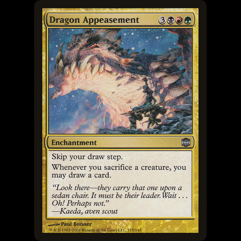 MTG Dragon Appeasement Alara Reborn arb#115 - Madtoyz