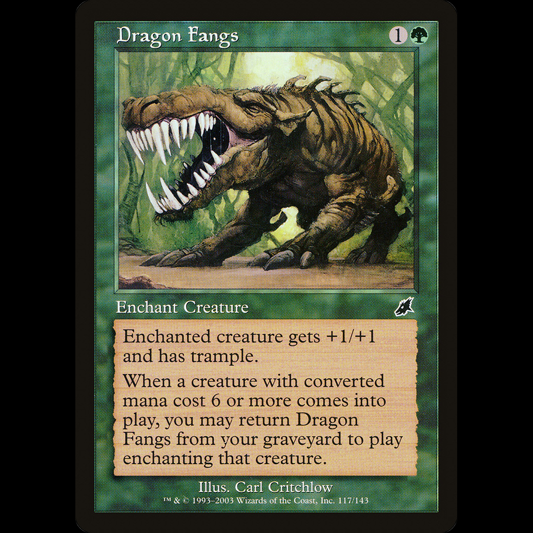 MTG Dragon Fangs Scourge scg#117 - Madtoyz