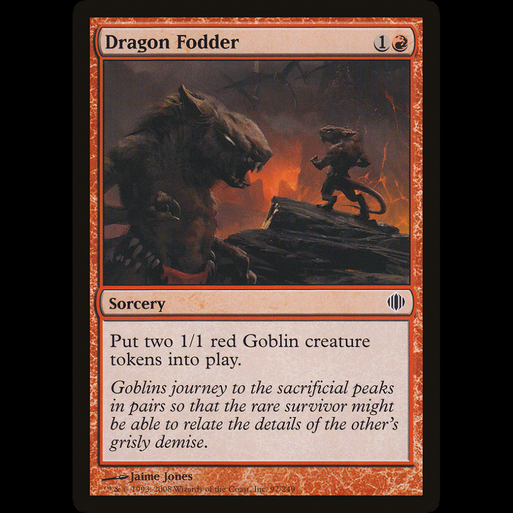 MTG Carnada para dragones (Dragon Fodder) Shards of Alara ala#97 - Madtoyz