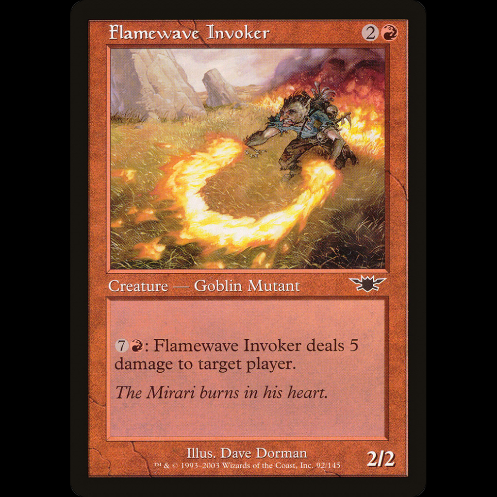 MTG Flamewave Invoker Legions lgn#92 - Madtoyz
