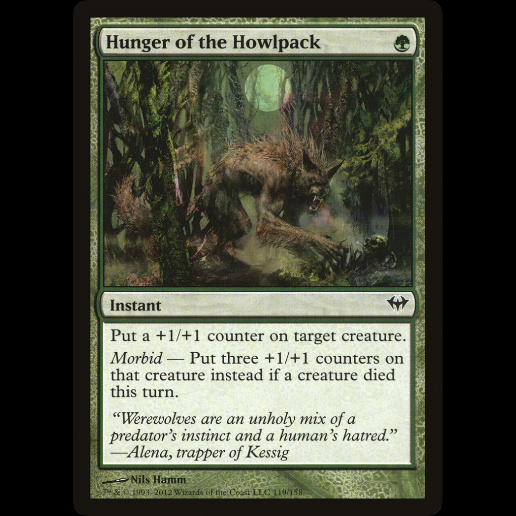 MTG Hunger of the Howlpack Dark Ascension - Madtoyz