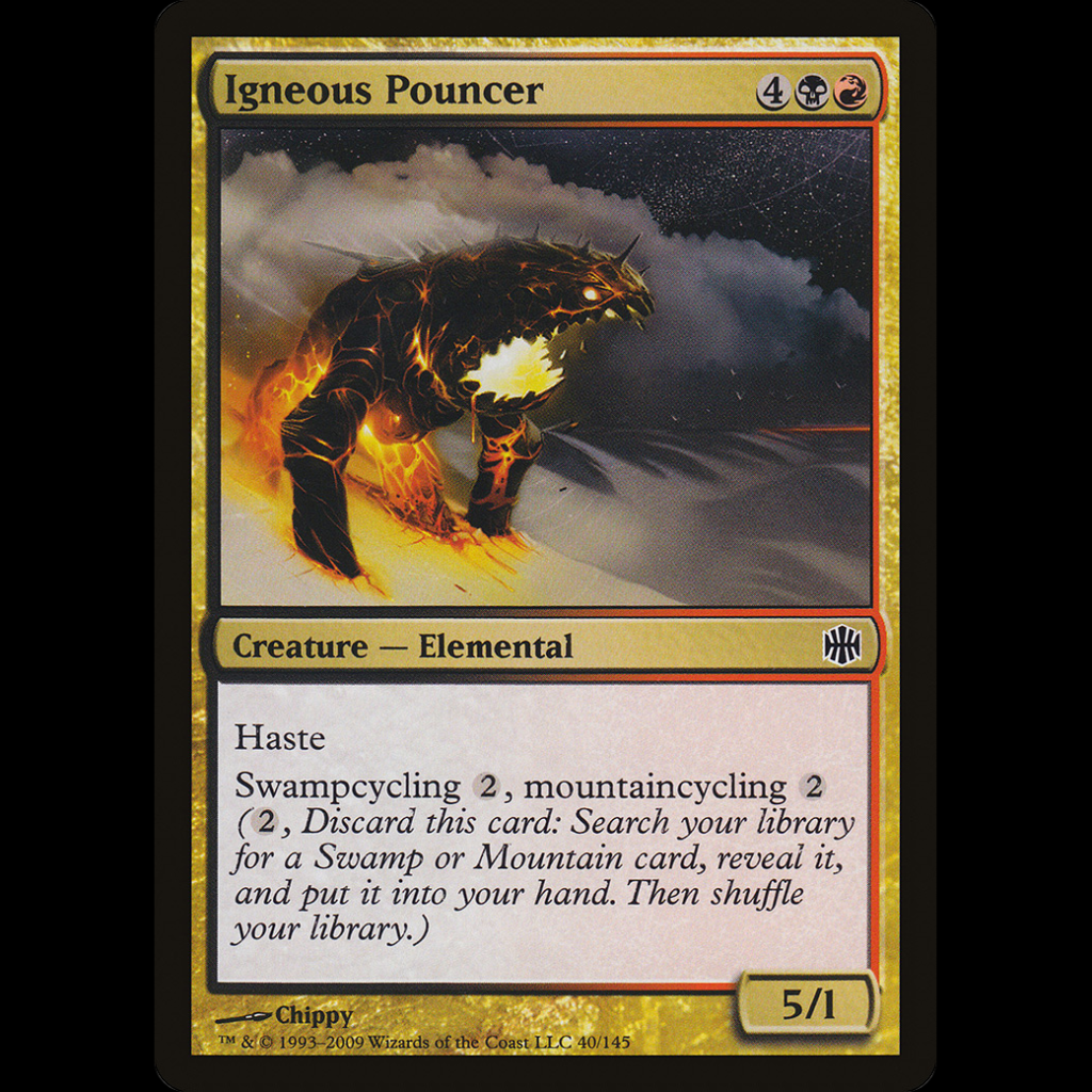 MTG Igneous Pouncer Alara Reborn arb#40 - Madtoyz