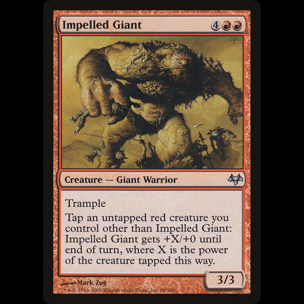 MTG Impelled Giant Eventide eve#58 - Madtoyz