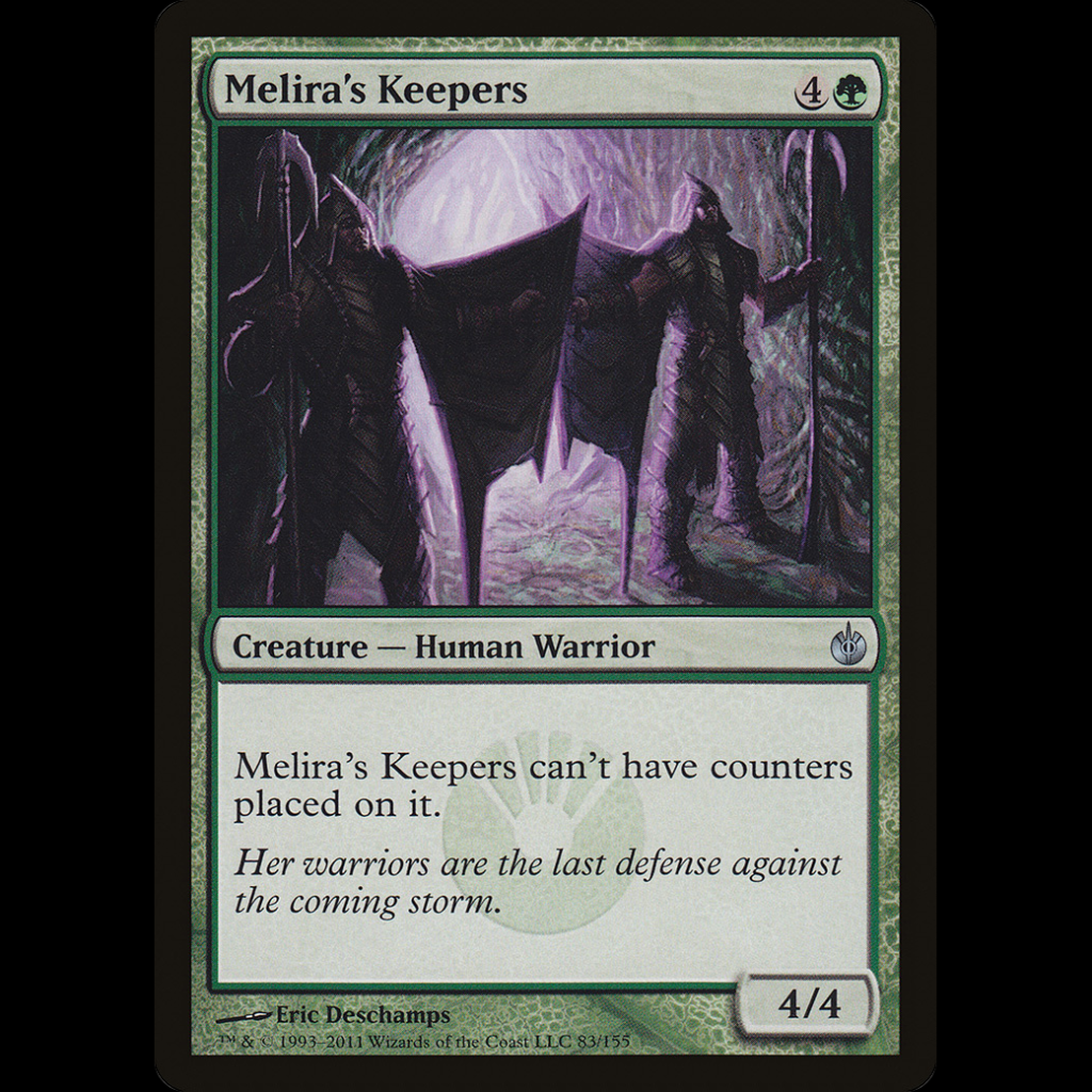 MTG Guardianes de Melira (Melira's Keepers) Mirrodin Besieged mbs#83 ...