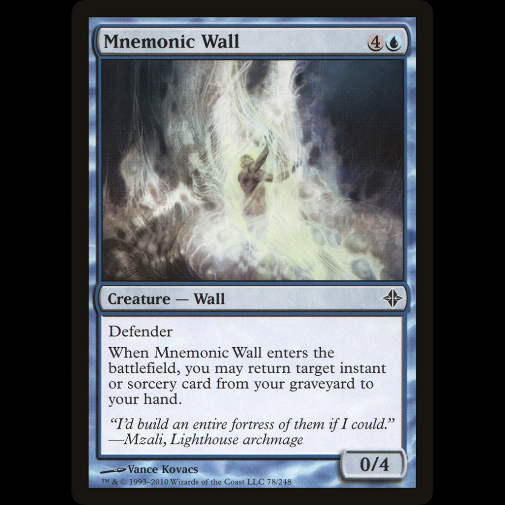 MTG Mnemonic Wall Rise of the Eldrazi roe#78 - Madtoyz