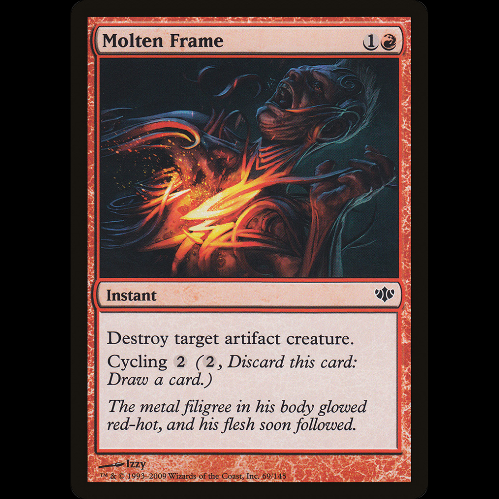 MTG Fundir el marco (Molten Frame) Conflux con#69 - Madtoyz