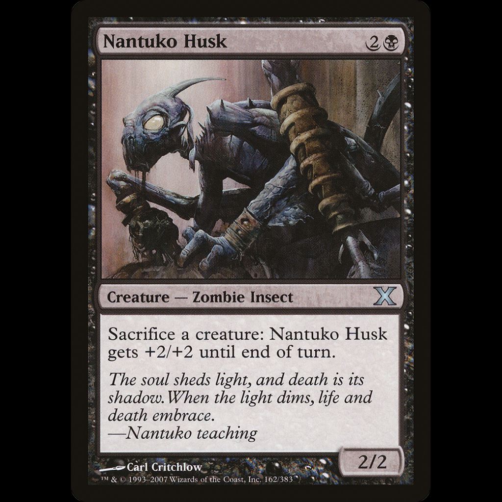 MTG Caparazón nantuko (Nantuko Husk) Tenth Edition 10e#162 - Madtoyz