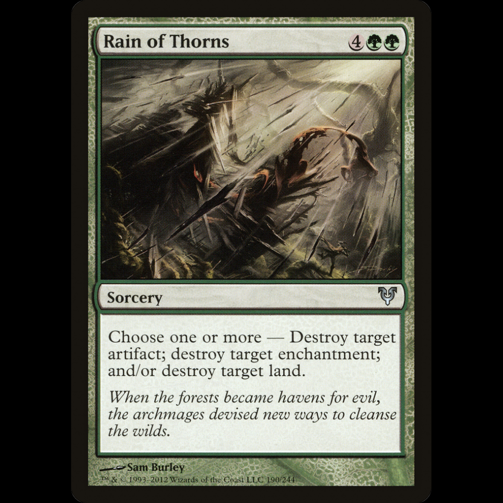 MTG Rain of Thorns Avacyn Restored avr#190 - Madtoyz