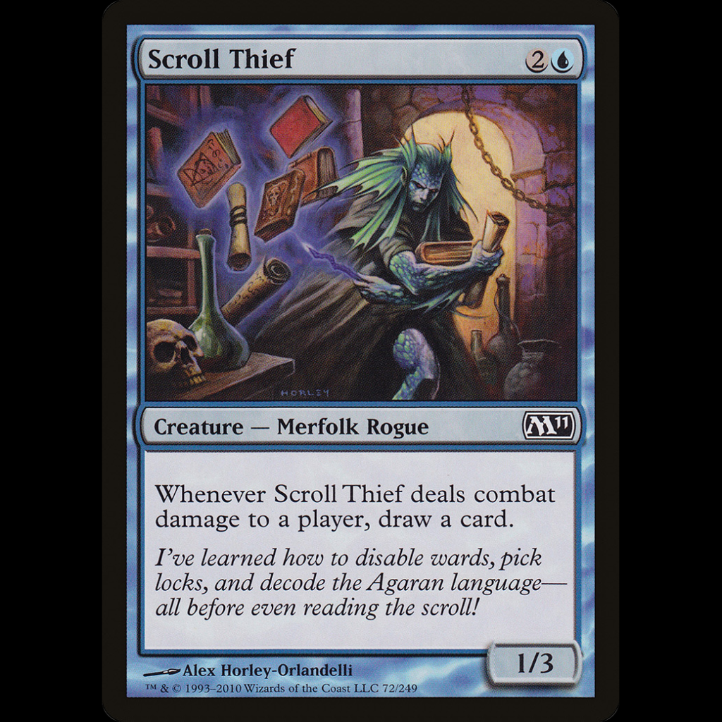 MTG Scroll Thief Magic 2011 m11#72 - Madtoyz
