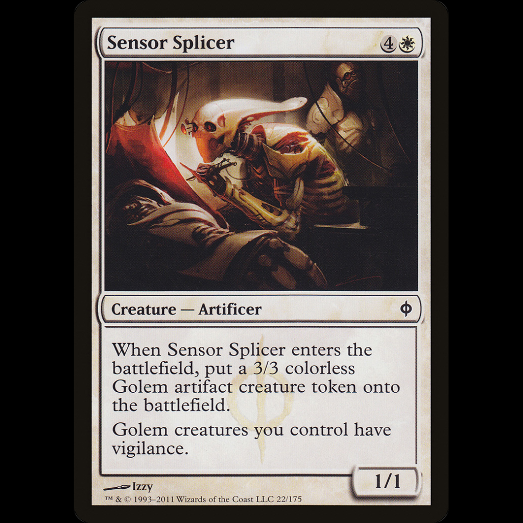 MTG Ensamblador sensor (Sensor Splicer) New Phyrexia nph#22 - Madtoyz