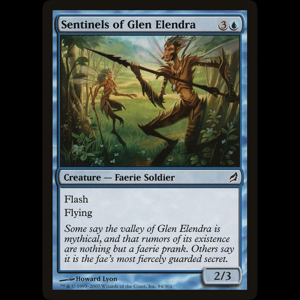MTG Centinelas del Valle Elendra (Sentinels of Glen Elendra) Lorwyn lrw ...