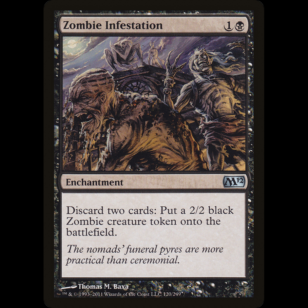 MTG Zombie Infestation Magic 2012 m12#120 - Madtoyz