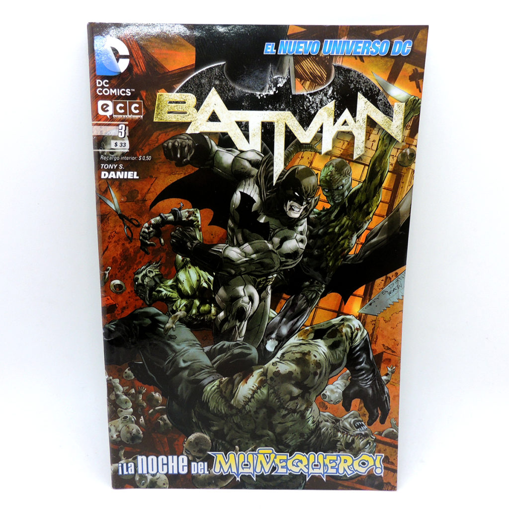 Dc Batman #3 Comic Ecc La Noche Del Muñequero - Madtoyz