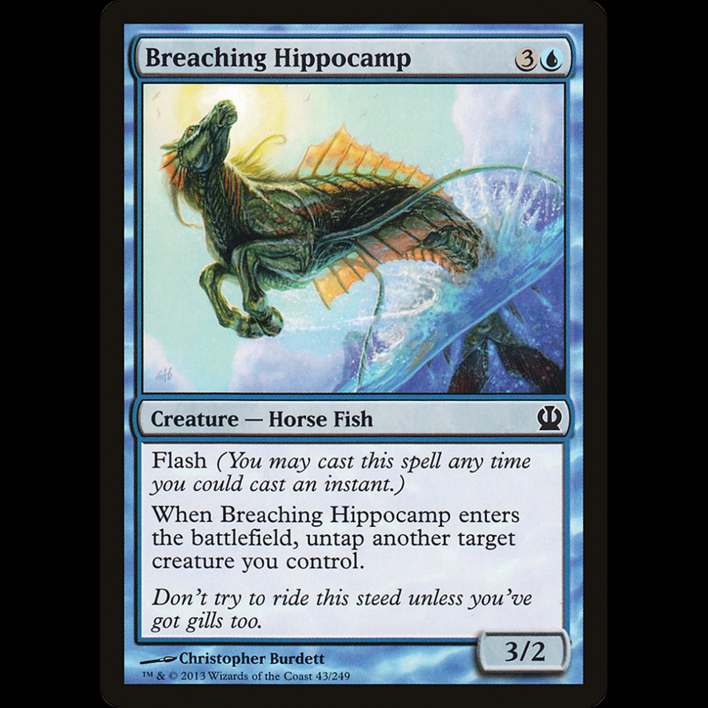 MTG Hipocampo quebrantador (Breaching Hippocamp) Theros ths#43 - Madtoyz