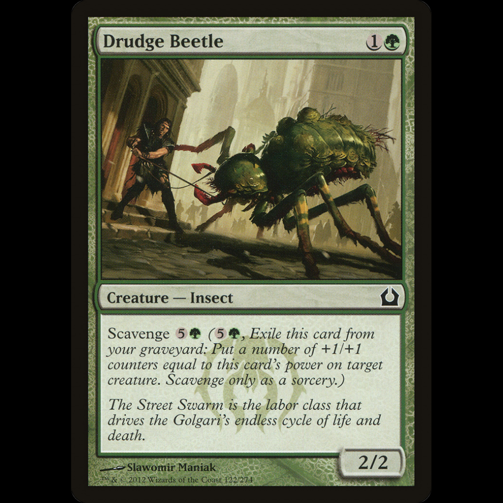 MTG Drudge Beetle Return to Ravnica rtr#122 - Madtoyz