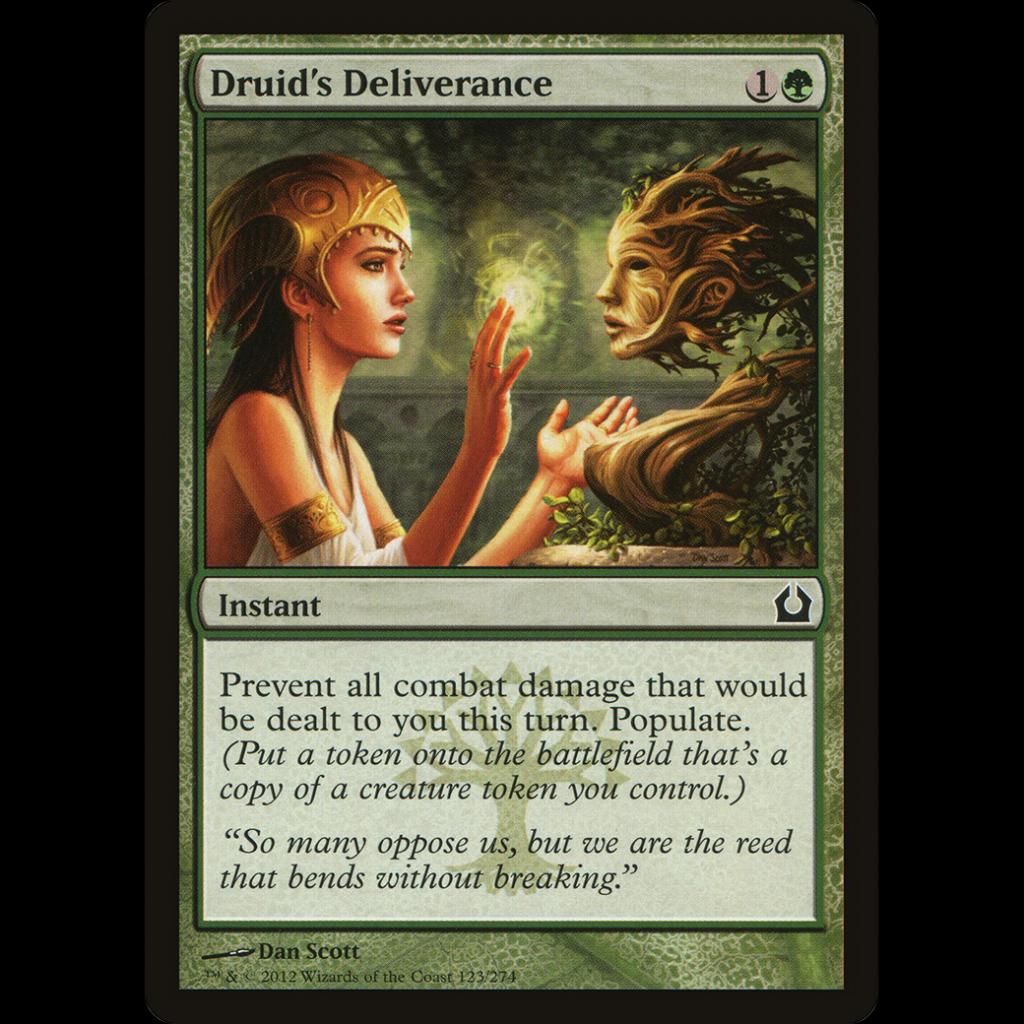 MTG Liberación del druida (Druid's Deliverance) Return to Ravnica rtr ...