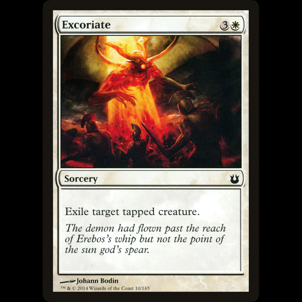 MTG Excoriar (Excoriate) Born of the Gods bng#10 - Madtoyz