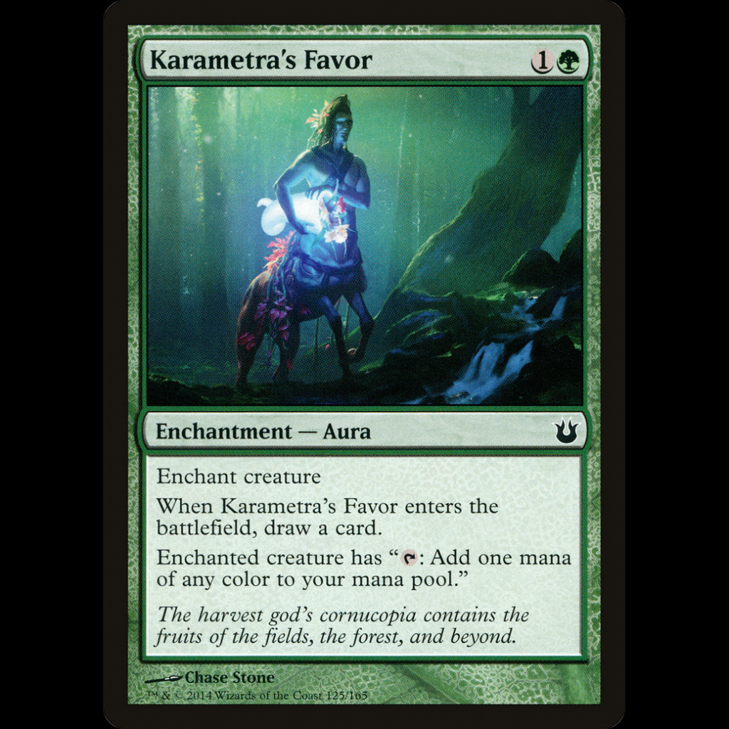 MTG Favor de Karametra (Karametra's Favor) Born of the Gods bng#125 ...