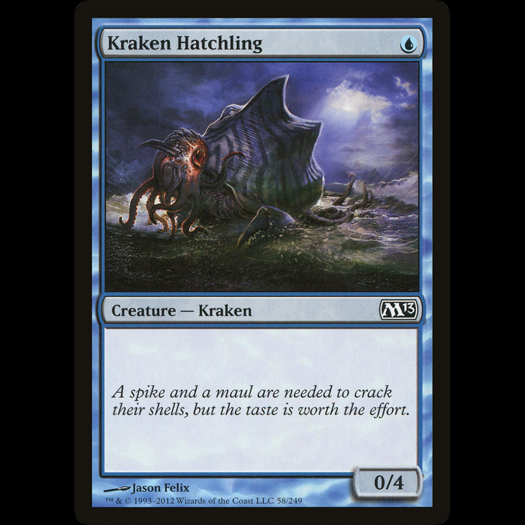 MTG Cría de kraken (Kraken Hatchling) Magic 2013 m13#58 - Madtoyz