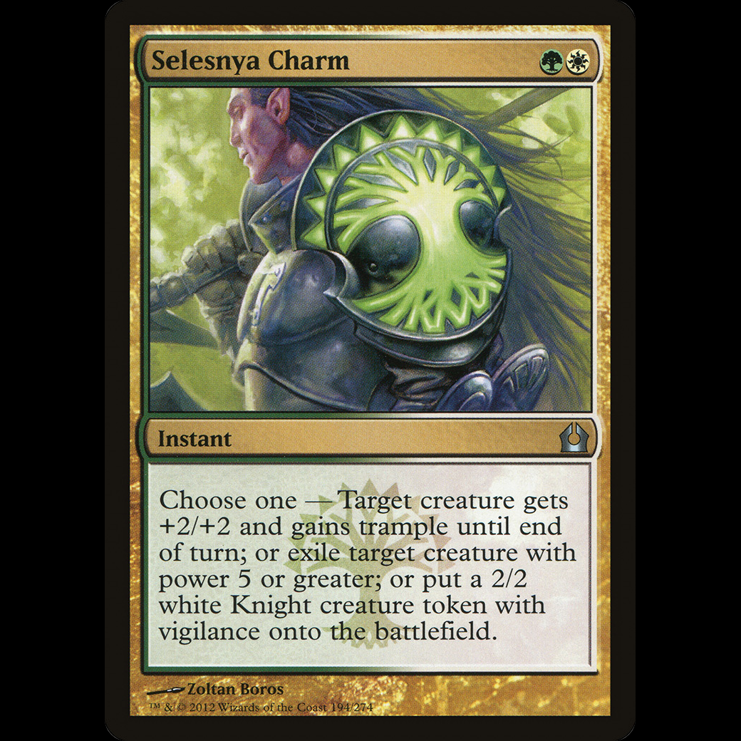 MTG Amuleto selesnya (Selesnya Charm) Return to Ravnica - Madtoyz