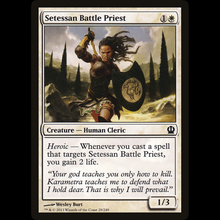 MTG Setessan Battle Priest Theros ths#29 - Madtoyz