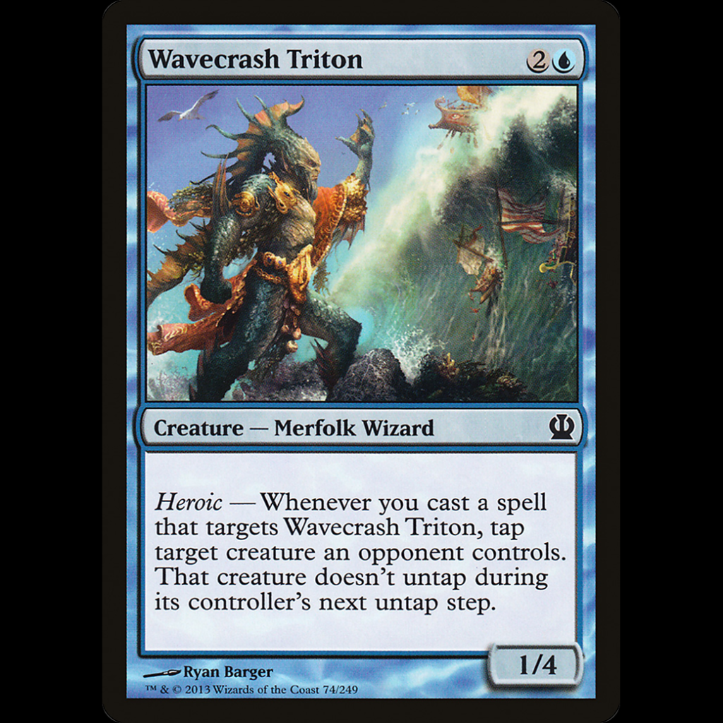 MTG Wavecrash Triton Theros ths#74 - Madtoyz