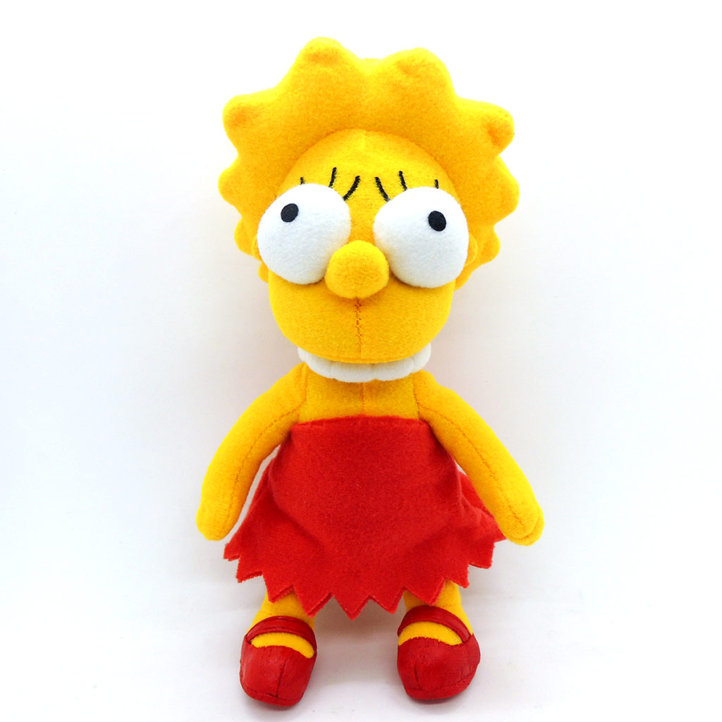 Simpson Lisa Peluche Fox 2005 Original Plush 20cm - Madtoyz