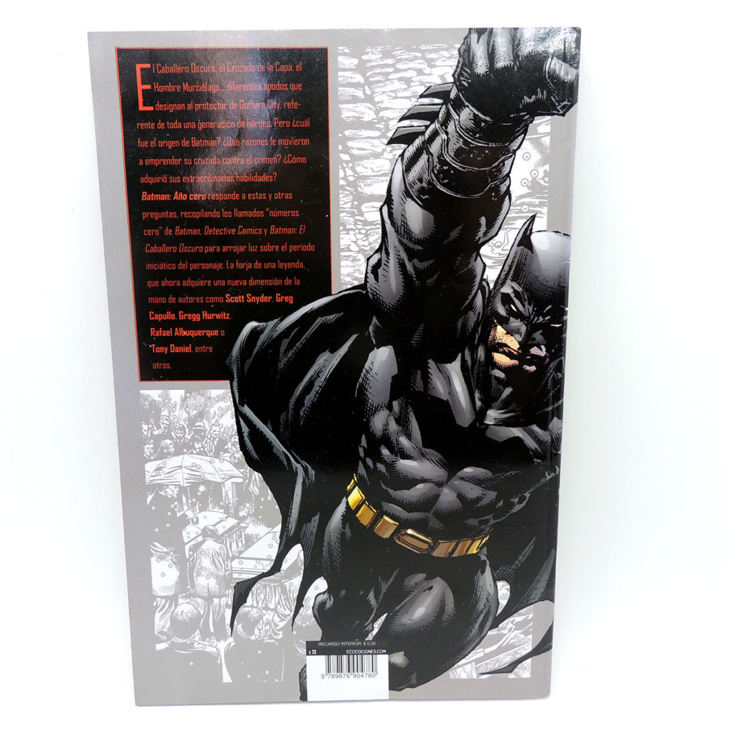 Batman Año Cero ECC DC Comics - Madtoyz