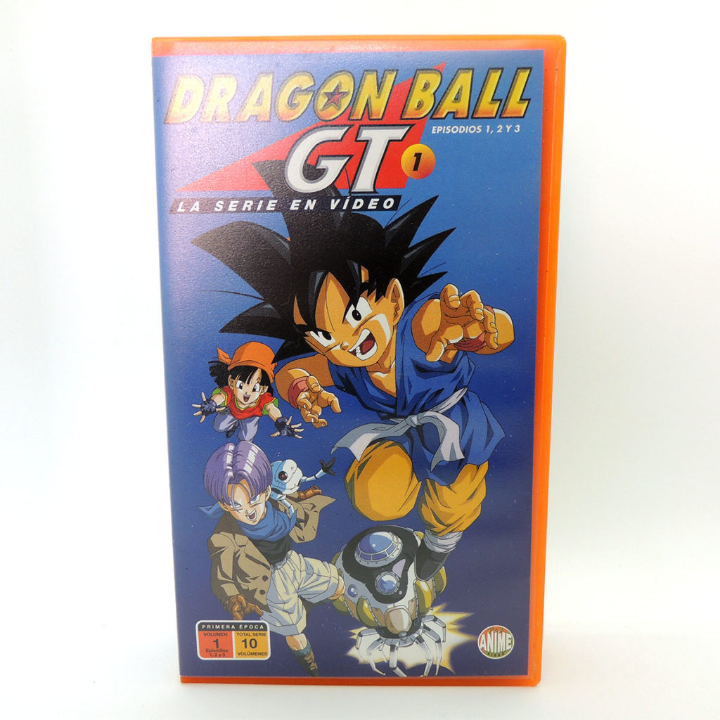 Dragon Ball GT 1 VHS Serie Capitulos 1 2 y 3 - Madtoyz