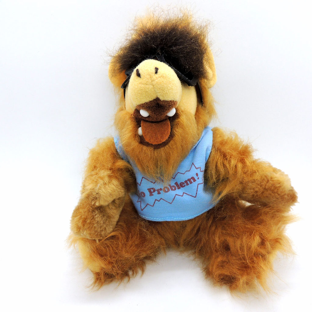 Alf No Problem 1988 Alien Productions Peluche Plush Anteojos Remera ...