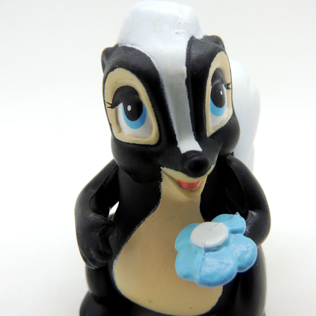 Bambi Flower Flor Zorrillo Skunk Disney 1988 80s - Madtoyz
