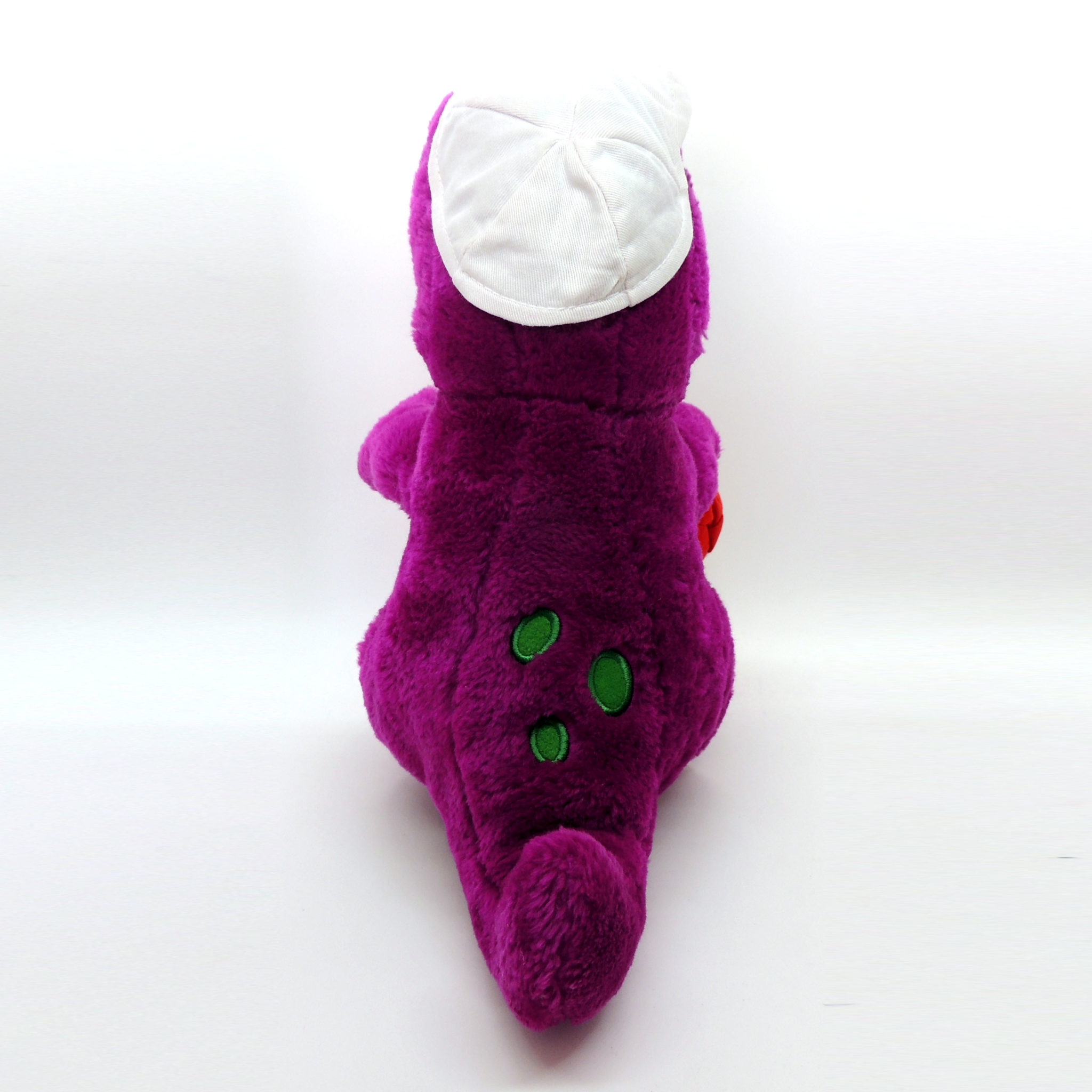 Barney Dinosaurio Peluche Sombrero Bolso Fisher Price - Madtoyz