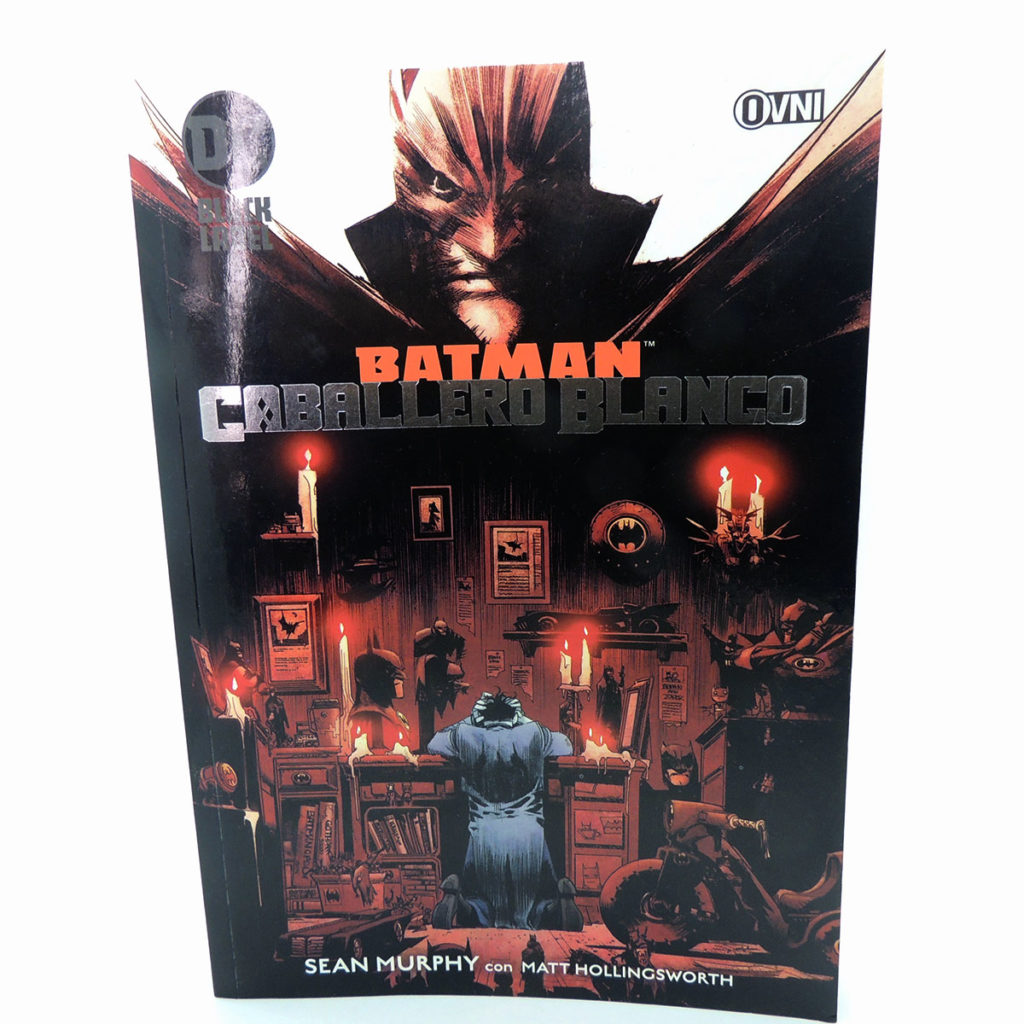 Batman Caballero Blanco Comic Dc Black Label Ovni - Madtoyz