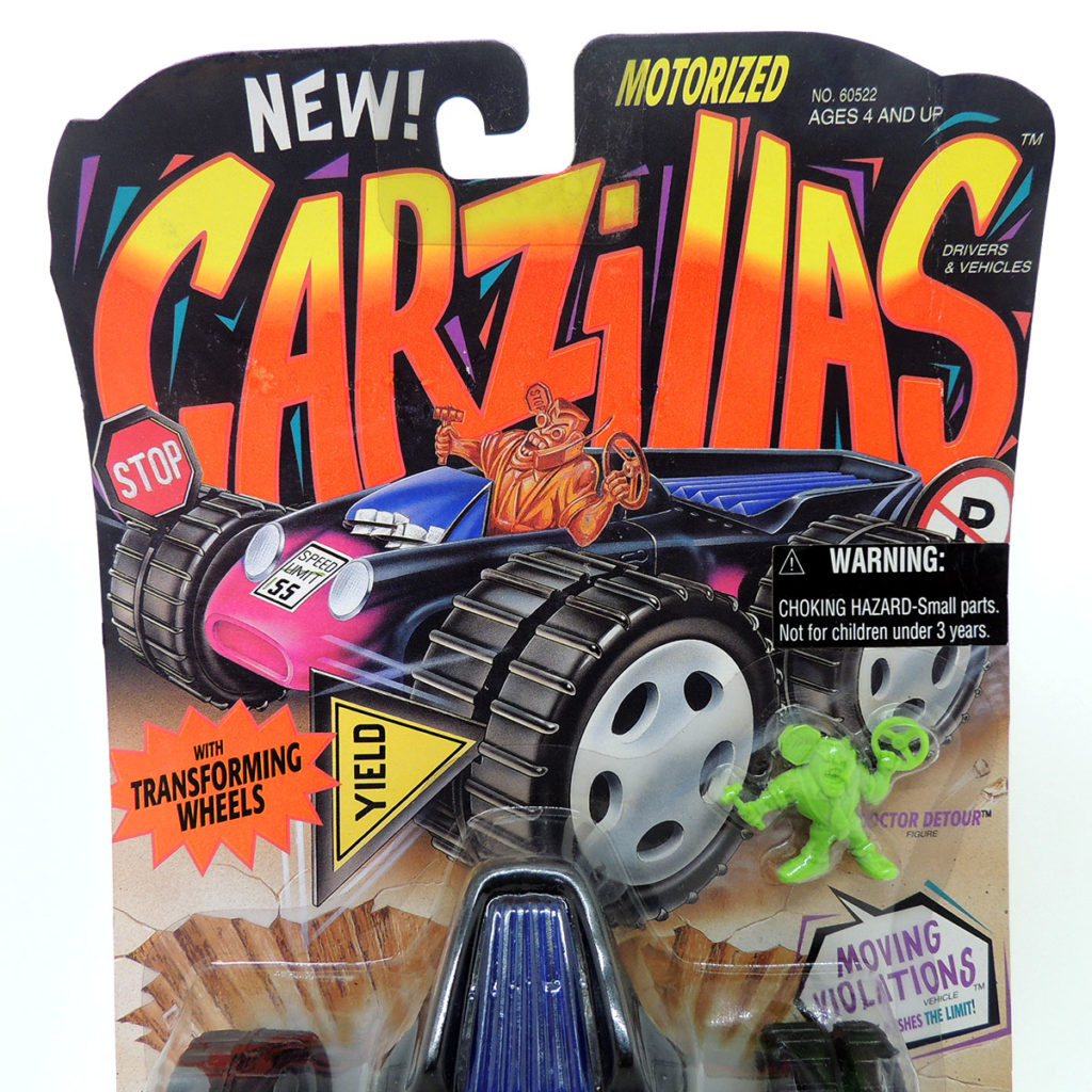 Carzillas Moving Violations Transforming Wheels Kenner - Madtoyz