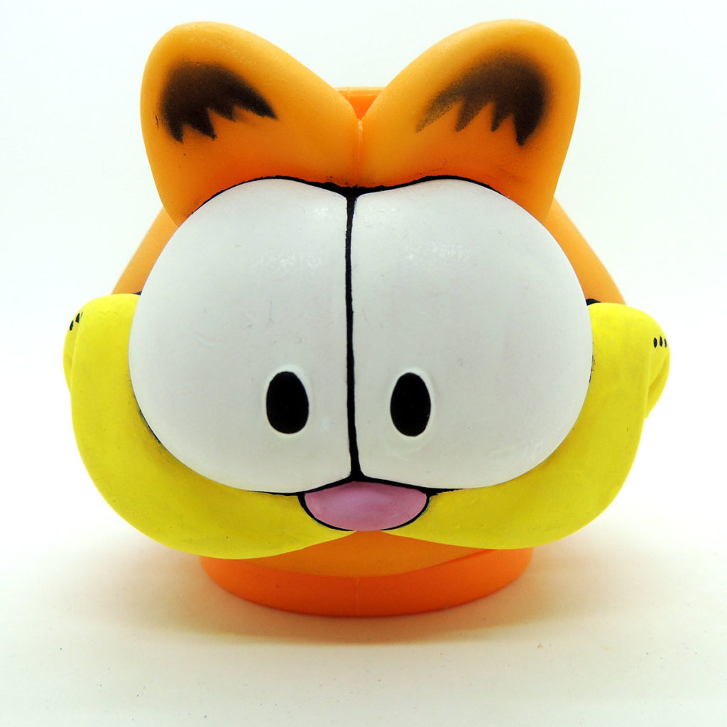 Garfield Taza Vaso Bootleg Argentina Cabeza Retro - Madtoyz
