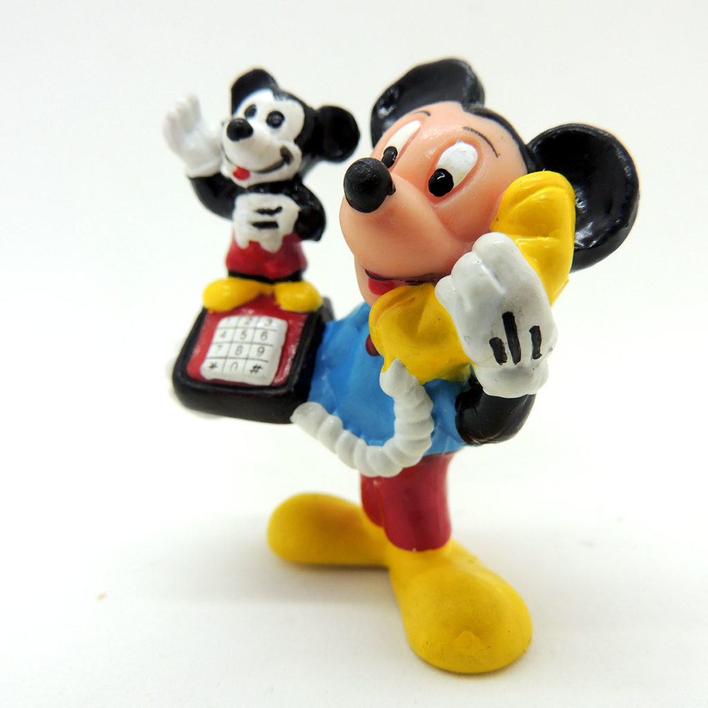 Mickey Mouse Telefono Applause Disney Vintage - Madtoyz