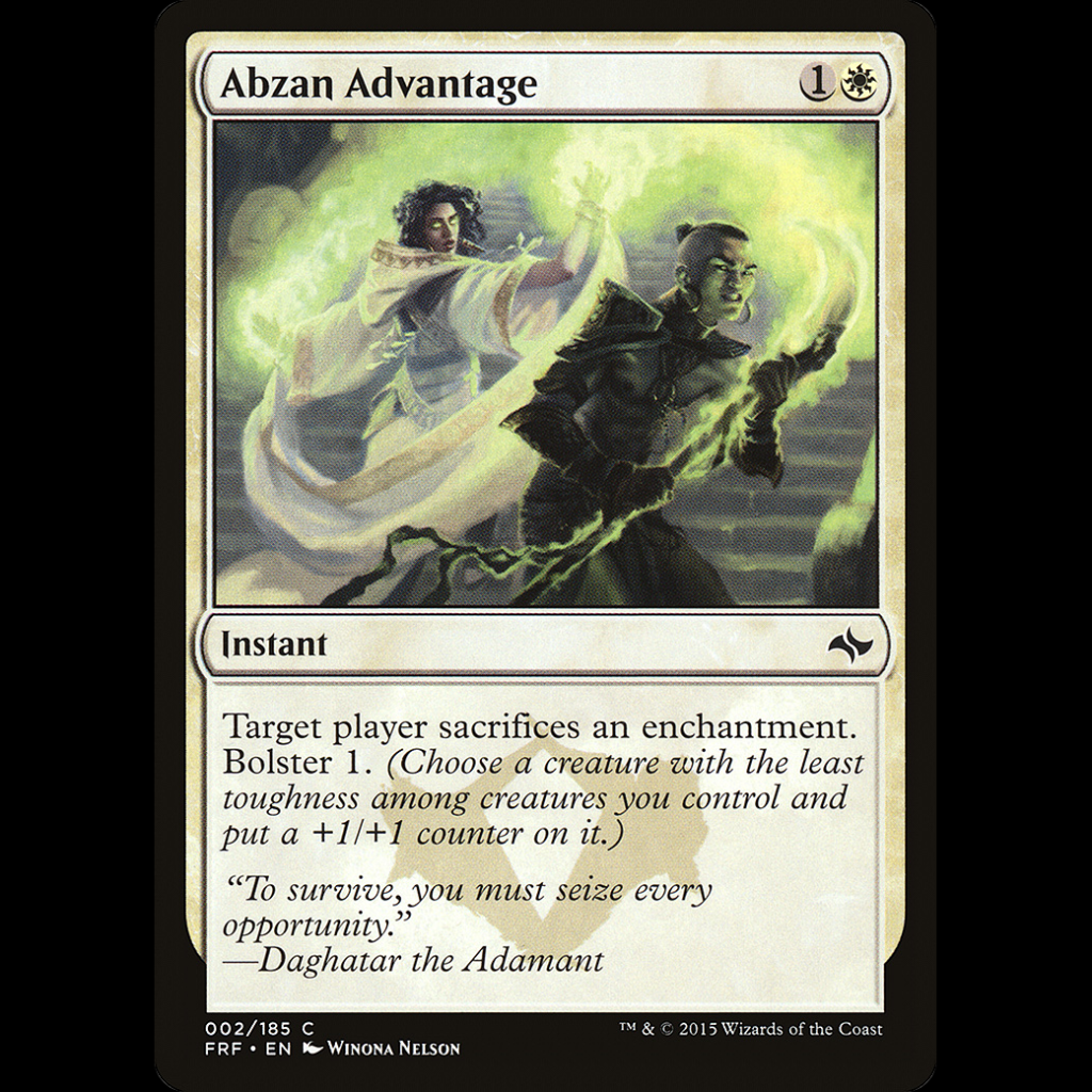 MTG Abzan Advantage Fate Reforged frf#2 - Madtoyz