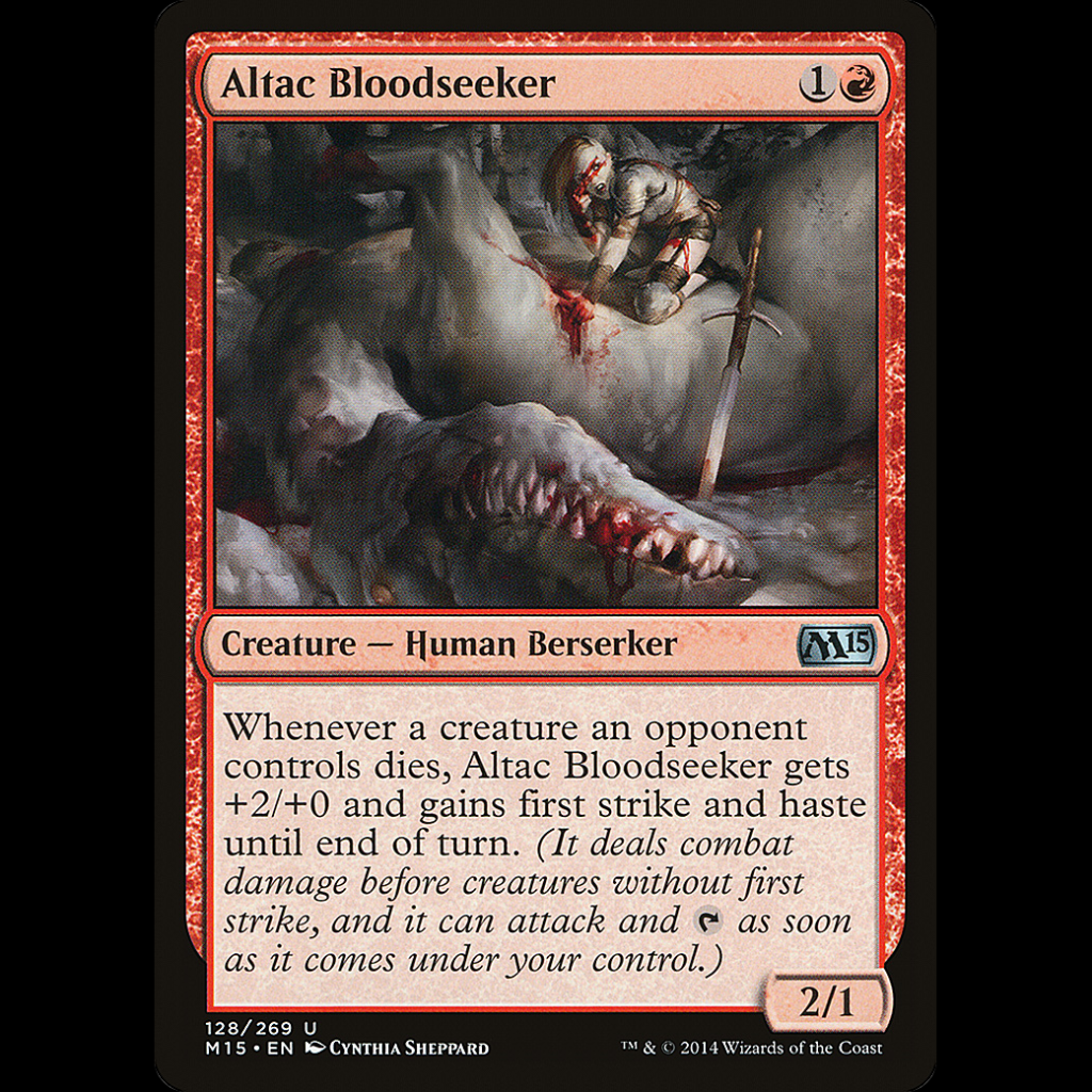 MTG Altac Bloodseeker Magic 2015 m15#128 - Madtoyz
