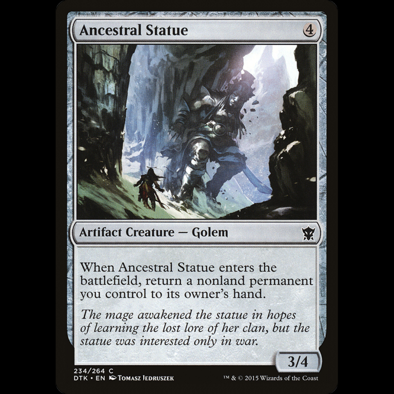 MTG Ancestral Statue Dragons of Tarkir dtk#234 - Madtoyz
