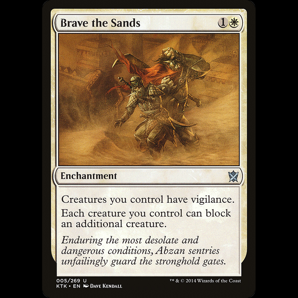 MTG Resistir las arenas (Brave the Sands) Khans of Tarkir - Madtoyz