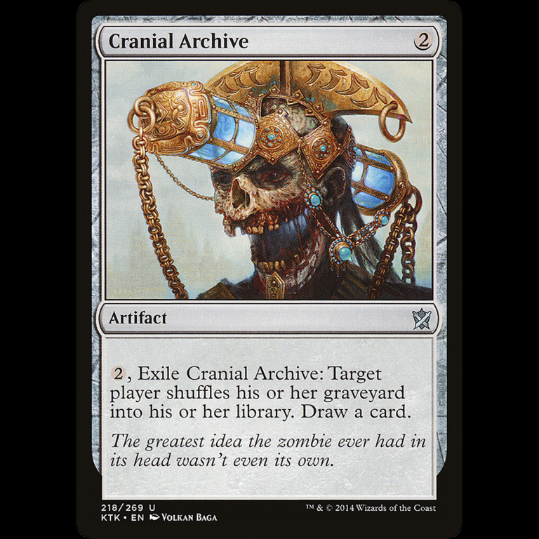 MTG Cranial Archive Khans of Tarkir ktk#218 - Madtoyz